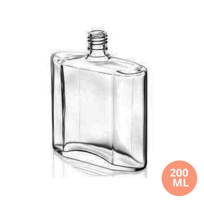 Toptan 200 ML Santorini Vidalı Cam Kolonya Şişesi 286